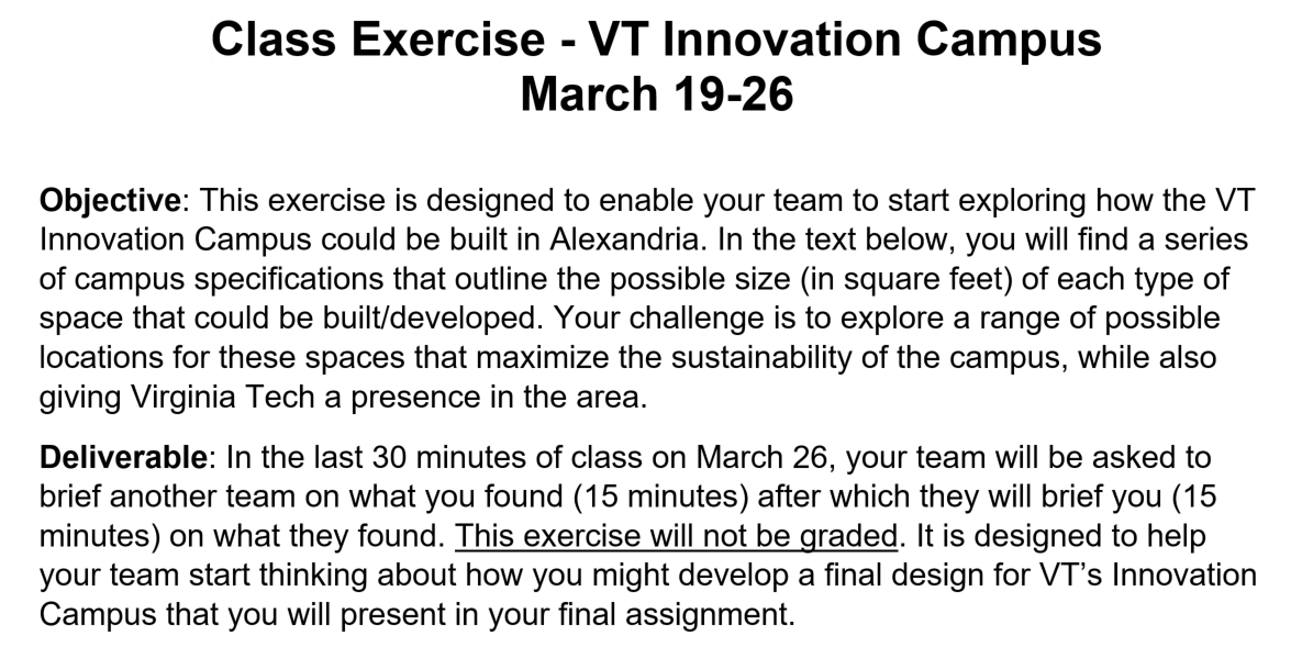Envisioning the VT Innovation Campus – Ralph P Hall